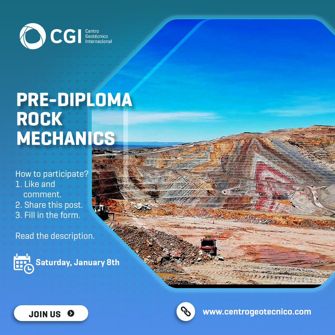 Pre-Diploma class in Rock Mechanics - Online - Centro Geotécnico ...