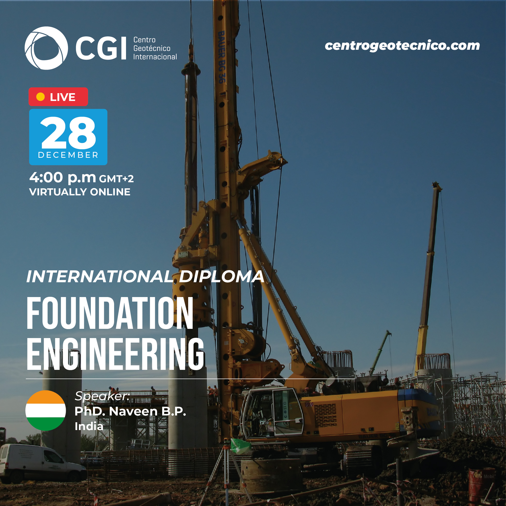 Diploma in Foundation Engineering - Online - Centro Geotécnico ...